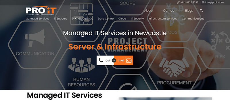 10 Top Ten Managed IT Services in Newcastle, Australia - Bespoke Technology